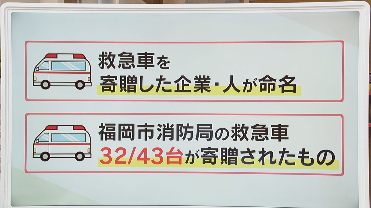 愛する娘の名前を付けた救急車 命を救うため街を走る 寄贈した夫婦の思い 福岡（2025年9月9日掲載）｜FBS NEWS NNN