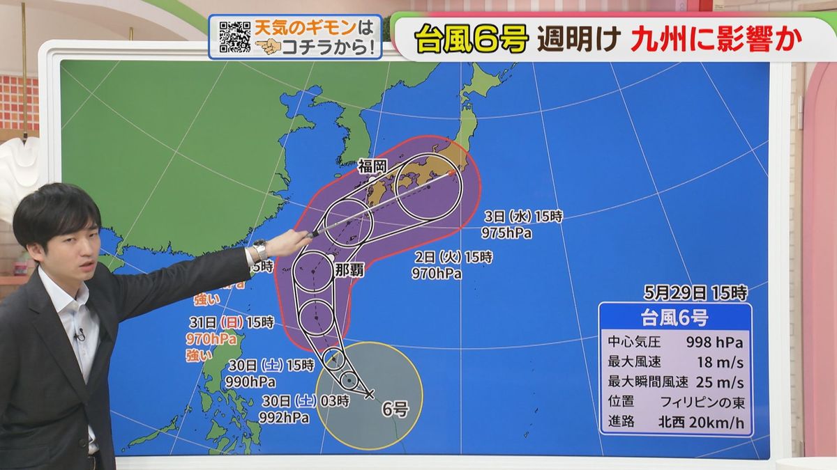 東杜和気象予報士のお天気情報 めんたいワイド 5月29日（2026年5月29日掲載）｜FBS NEWS NNN