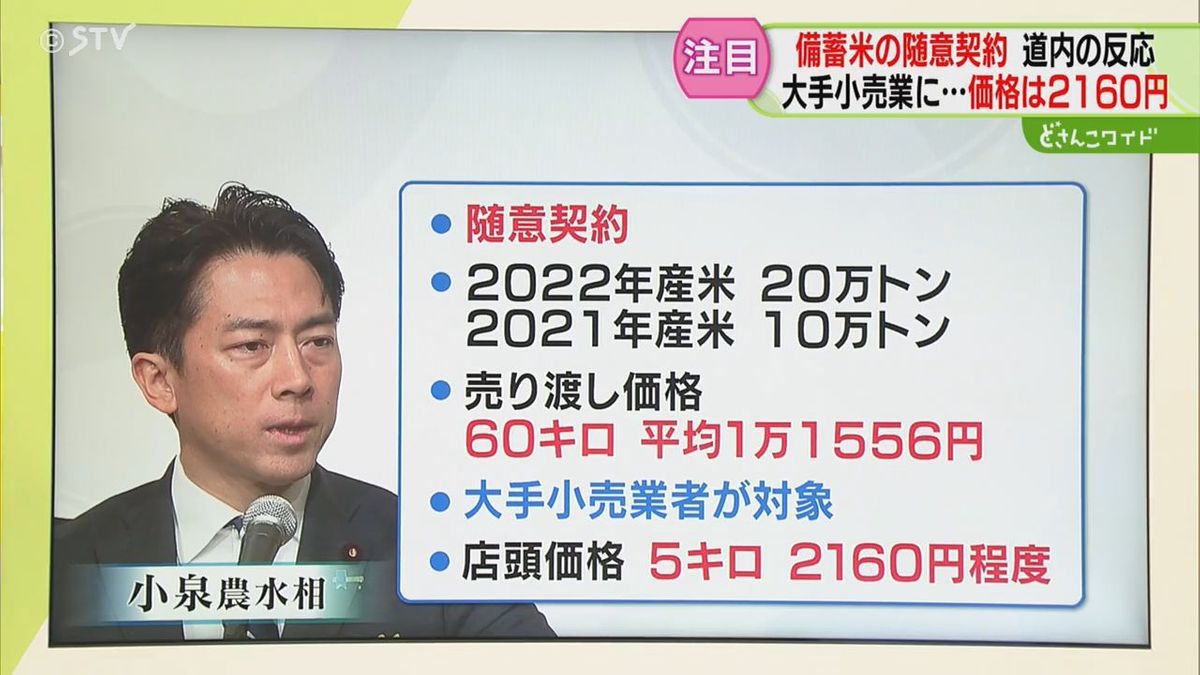 【解説】備蓄米の随意契約 価格は2160円 早ければ6月上旬から店頭に 専門家は課題指摘（2025年5月26日掲載）｜STV NEWS NNN