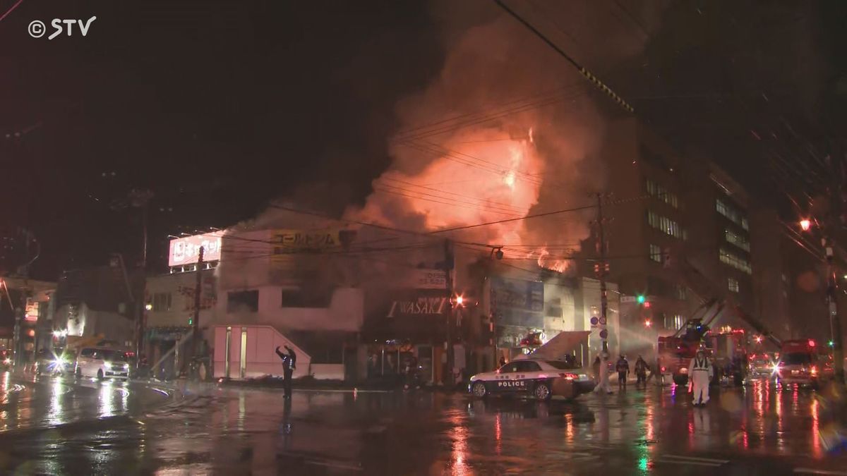 【運行見合わせ中】函館市電の一部区間で…五稜郭近くの火事 5時間経っても収まらず 北海道（2025年12月2日掲載）｜STV NEWS NNN