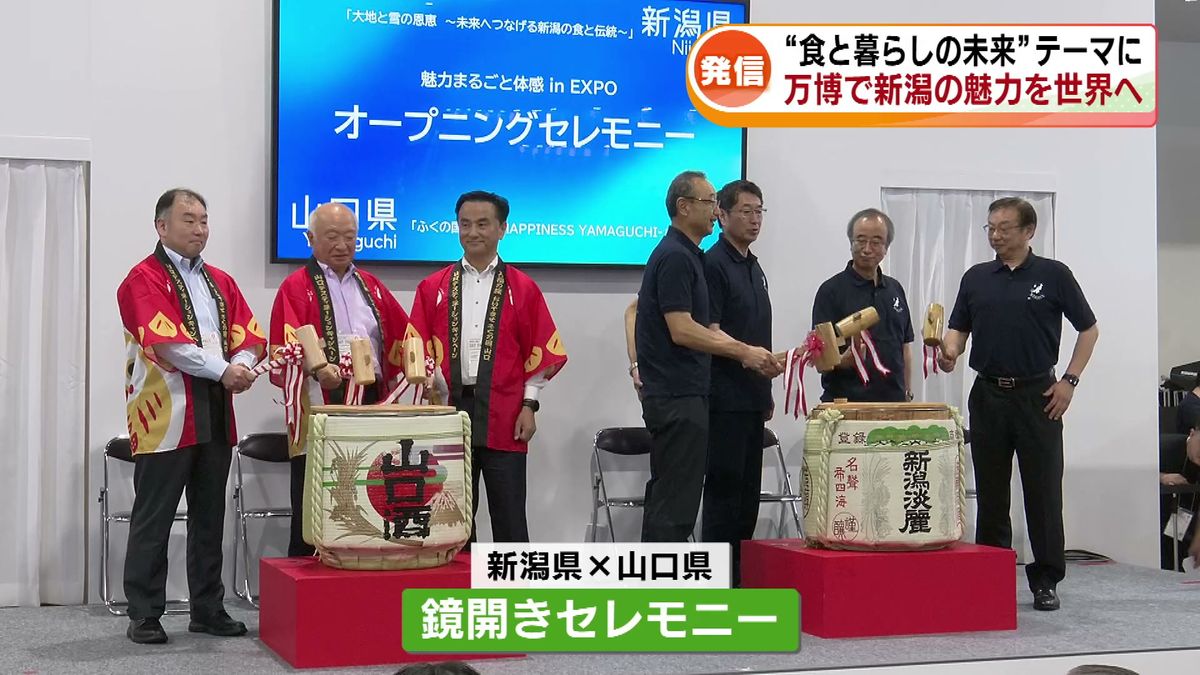 大阪・関西万博で新潟の魅力を世界へ PRブースが登場 テーマは「食と暮らしの未来」（2025年6月10日掲載）｜TeNY NEWS NNN