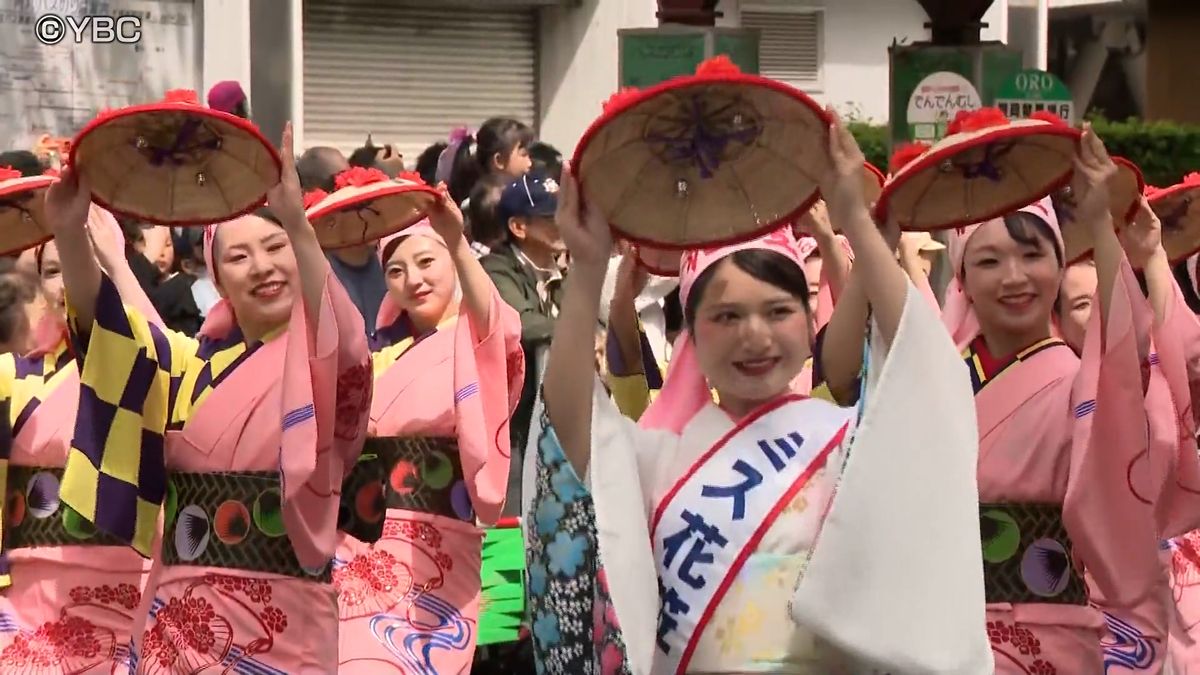 東北の夏祭りが勢ぞろい 東北絆まつりが盛岡市で始まる 山形からは花笠踊りが参加 観客を魅了 （2026年5月23日掲載）｜YBC NEWS NNN