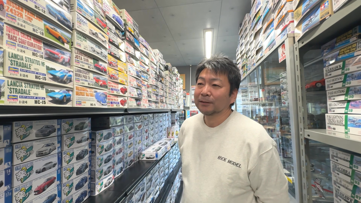 街の模型店をいつまでも 山形・山辺町の男性が一念発起で開業 東北一の品揃え（2025年11月24日掲載）｜YBC NEWS NNN