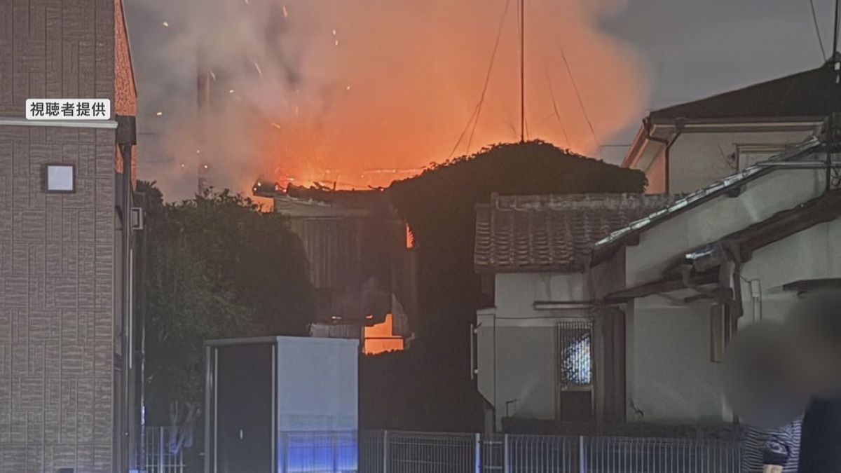 「2階から炎と黒煙」未明の火災で木造住宅全焼 性別年齢不明の遺体発見、住人男性か 兵庫・加古川市（2026年6月7日掲載）｜YTV NEWS NNN
